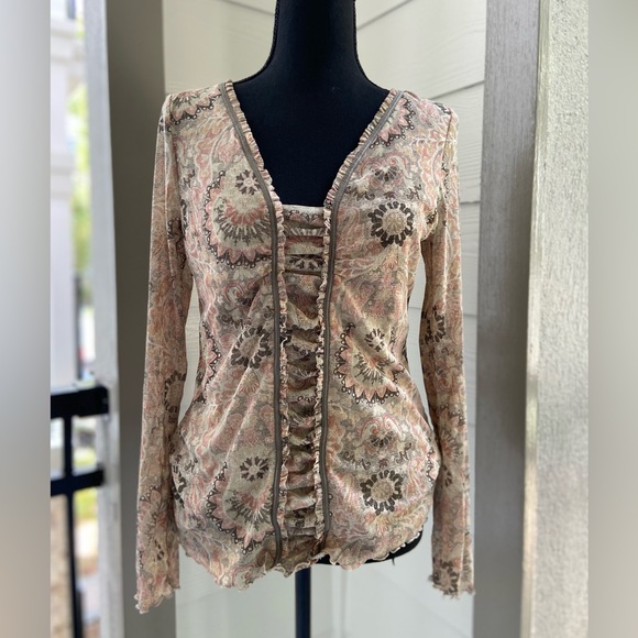 Liz Claiborne | Tops | Vintage Sheer Top | Poshmark